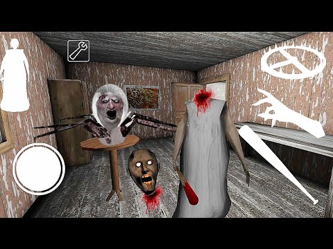 Granny Game Horror Escape Gameplay | Playing As Head Less Granny Mod #granny 
