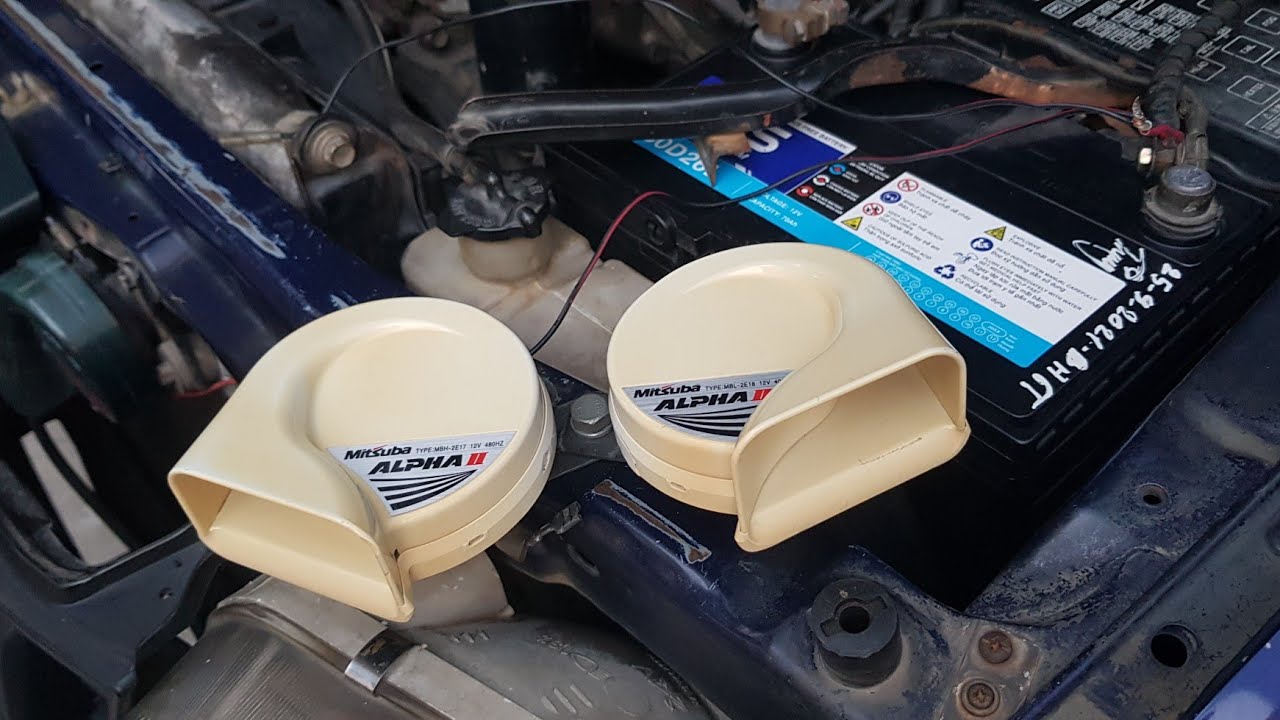 Test đôi còi Mitsuba Made in Japan. Liên hệ mua 0982335005, bảo hành 1 ...