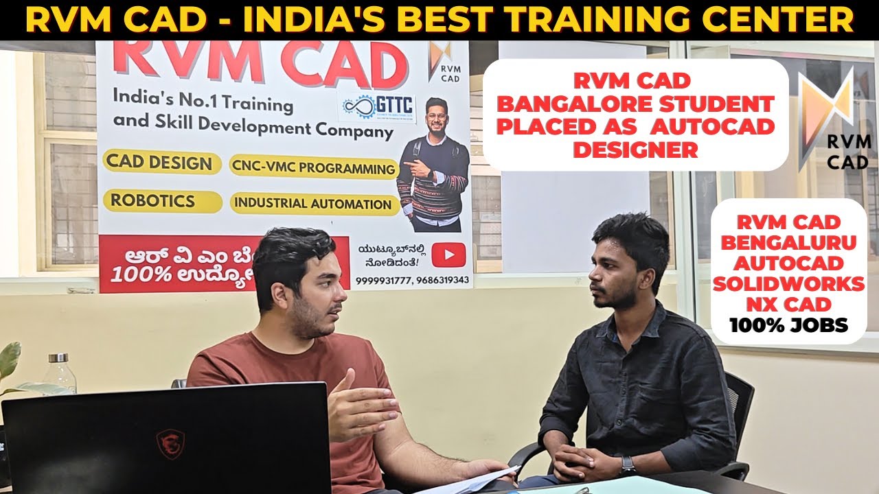 RVM CAD Bangalore Student Gets A Job as AutoCAD Designer | Design ...