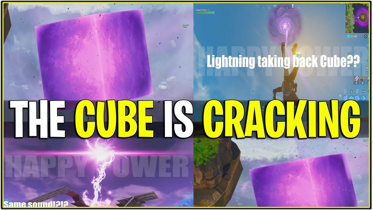 *NEW* THE CUBE IS CRACKING! *Cube Opening Event* | (Fortnite) - YouTube