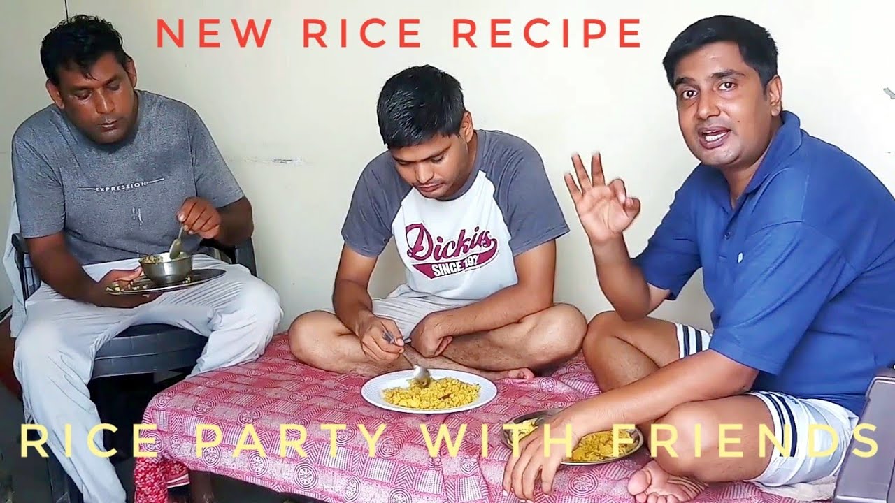Rice party with Friends | spending time with Friends | - YouTube