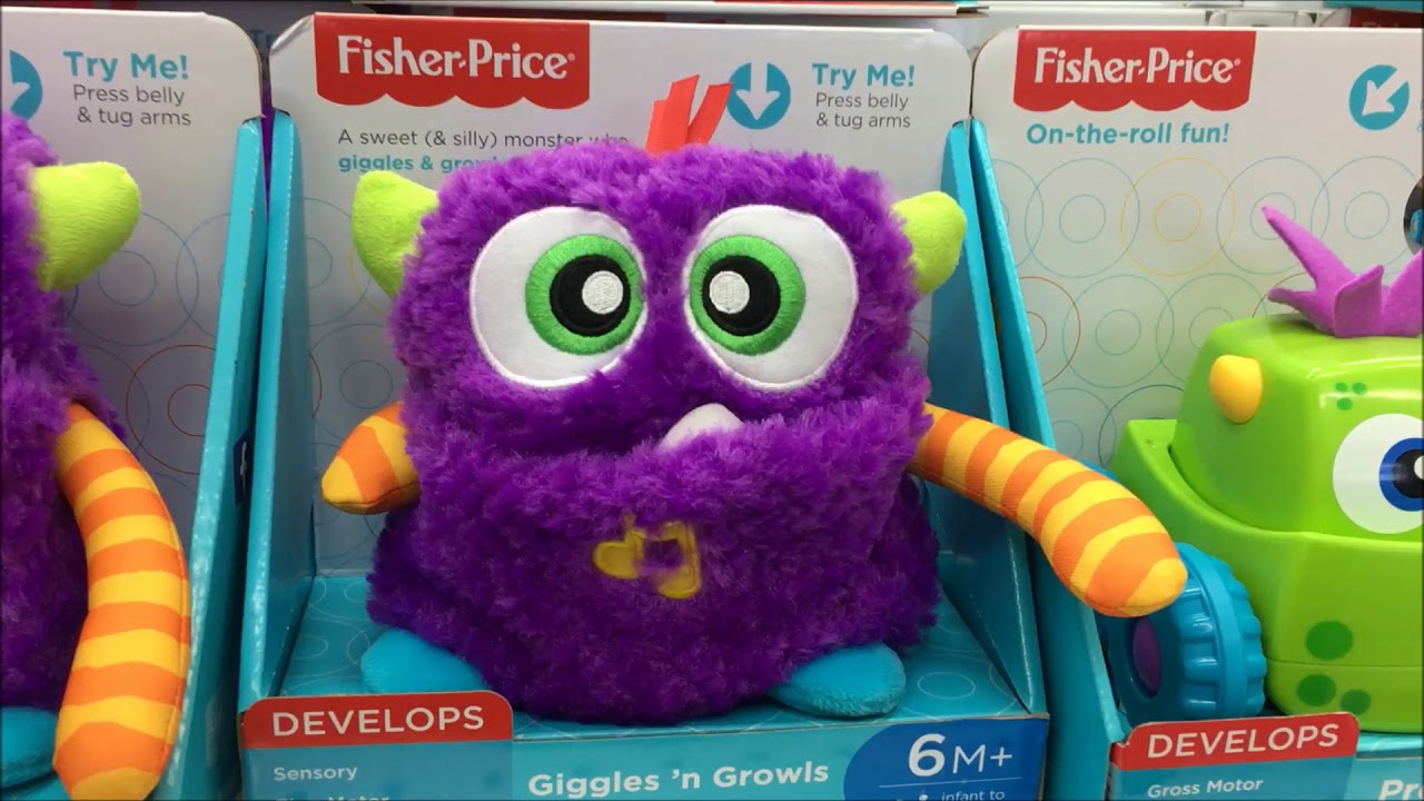 Giggles and Growls Monster Toy - YouTube