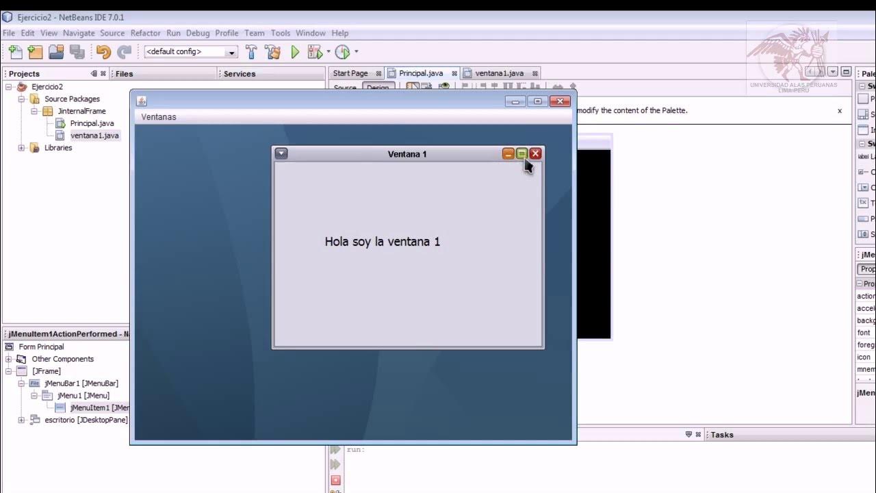 Tutorial Java JInternal Frame (2da parte) - YouTube