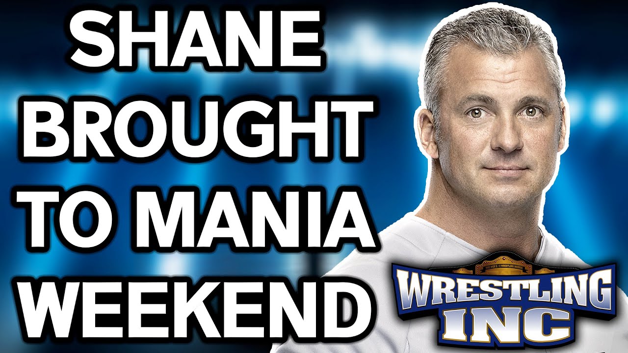 WWE Bringing Shane McMahon To WrestleMania 38 | Saturday Main Event ...