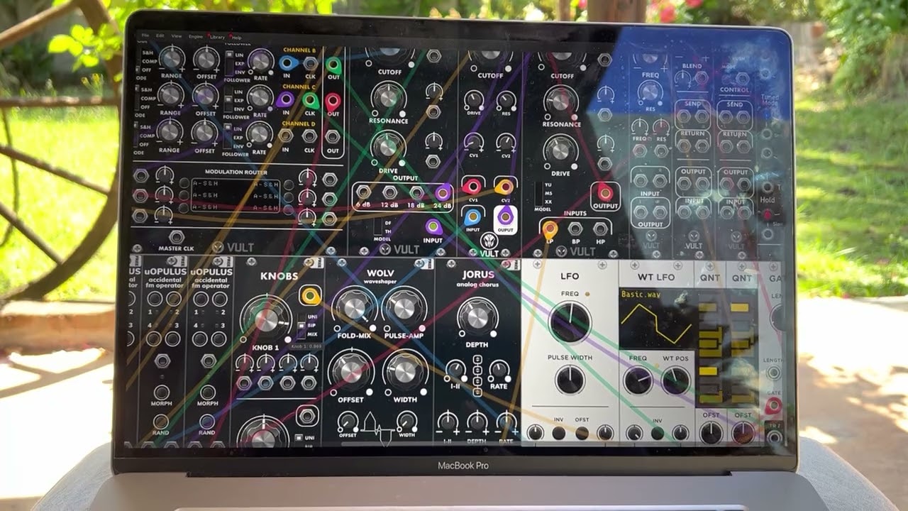 Angry Jazz Cats Virtual Modular Synth performance Day of the Dead 2022 - YouTube