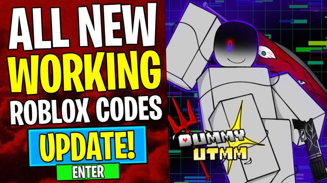NEW Dummy UTMM Codes | Roblox Dummy UTMM Codes (October 2024) - YouTube