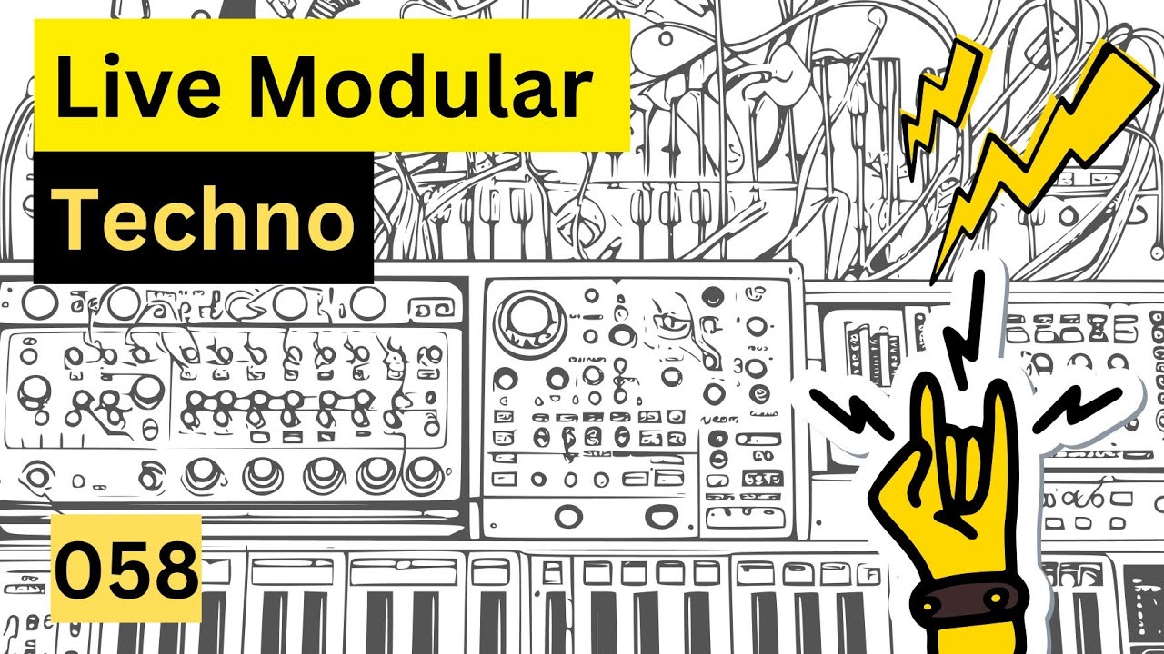 Live Modular Techno 058 | Hard Industrial Techno | 4K - YouTube