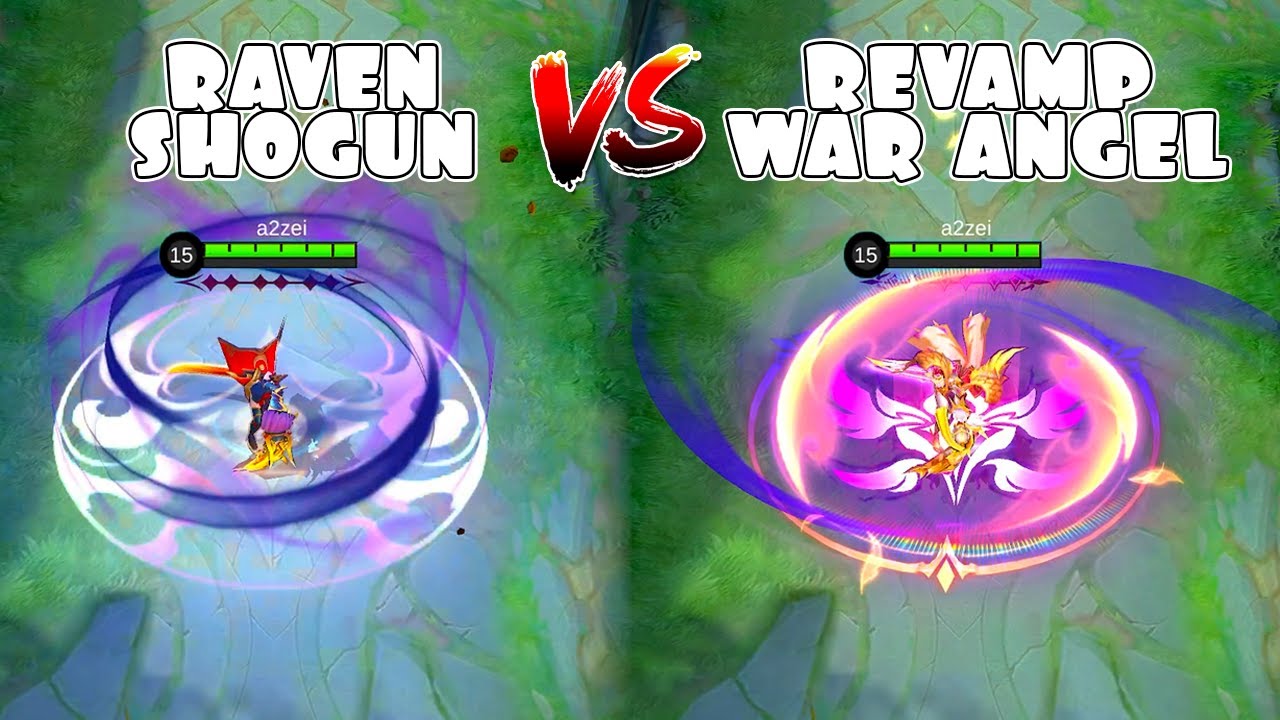 Freya Revamp War Angel VS Raven Shogun Skin Comparison - YouTube