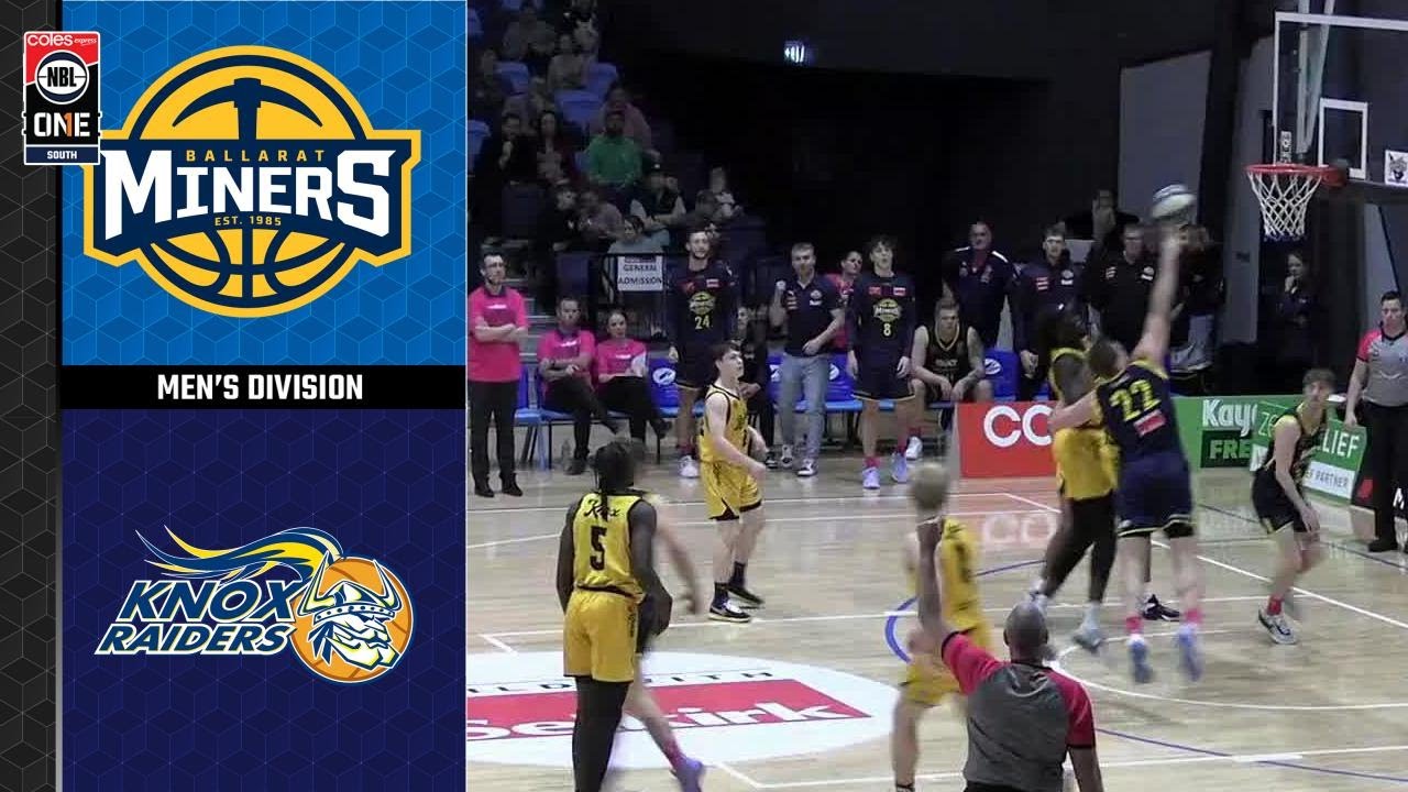 NBL1 Men | Ballarat Miners vs. Knox Raiders - Game Highlights - YouTube