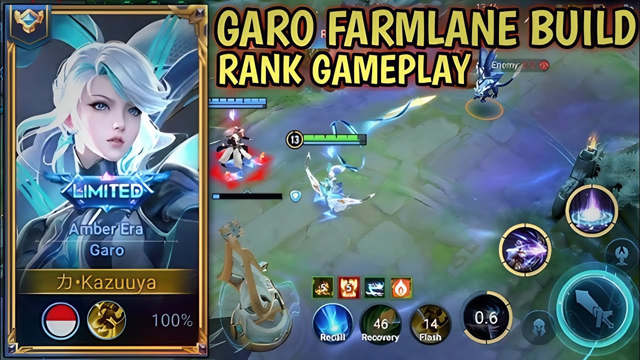 Honor Of Kings Garo Top Global Build | Best Build Garo - YouTube