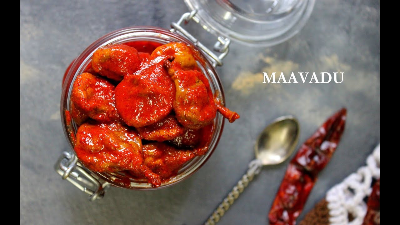 Maavadu - Vadu Mangai Recipe - YouTube