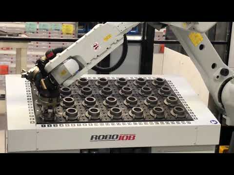 Mazak Integrex i-300ST mit Roboter von Robojob - YouTube