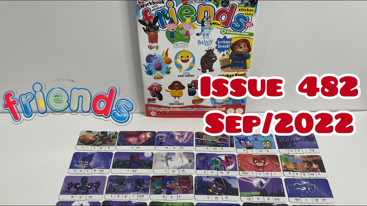 Friends magazine, issue 482, Sep/2022, with PJMask phonic jigsaws 🧩 ...