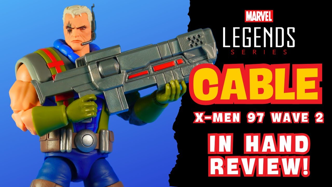 Marvel Legends Cable (X-Men '97) jumped out of the Disney+ screen ...