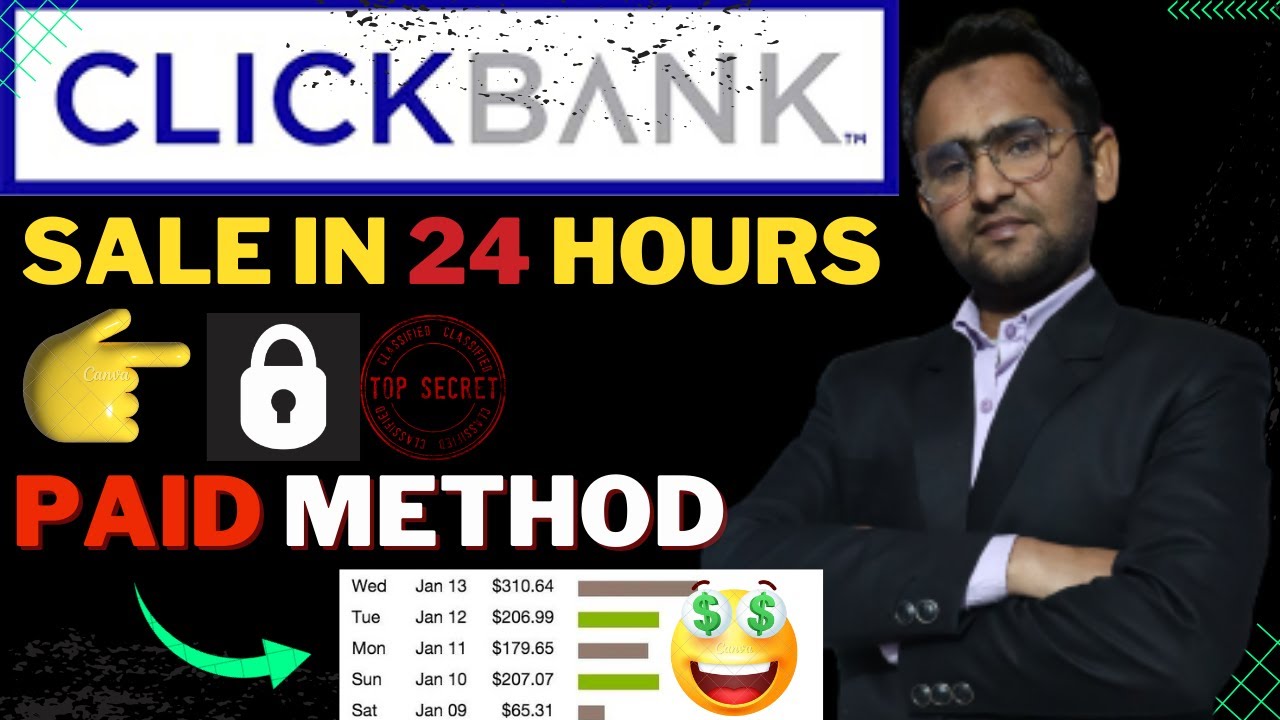 ClickBank Affiliate Marketing 💥 Make Your First ClickBank Sale Using ...