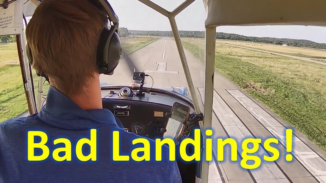 I forgot how to land an airplane! Taildragger wheel landings - YouTube