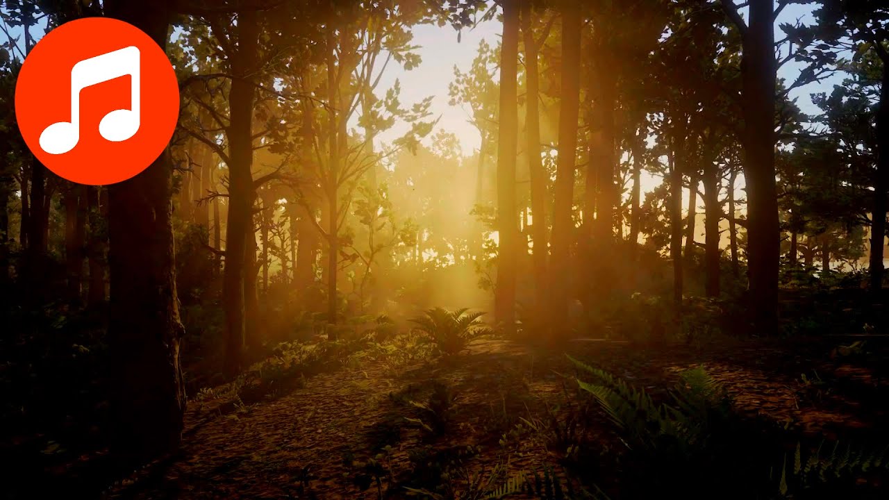 RED DEAD REDEMPTION 2 Ambient Music 🎵 Forest Dusk (RDR2 Soundtrack ...