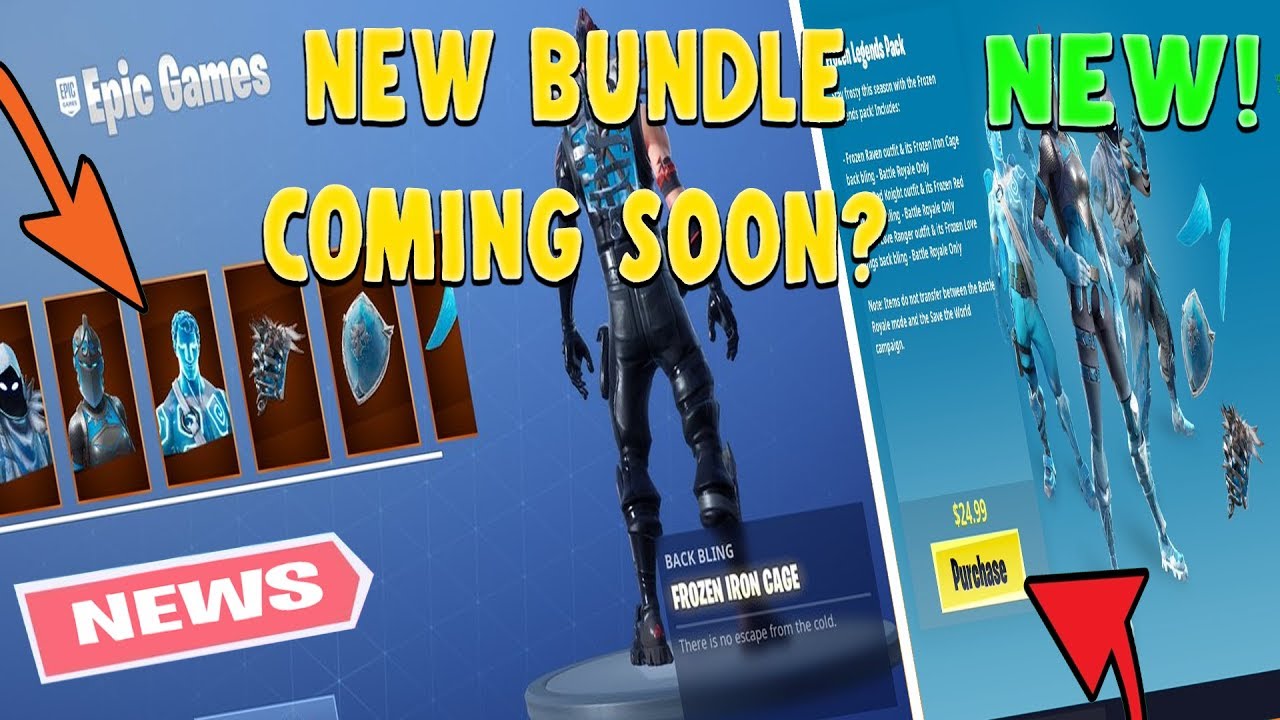*NEW* "Frozen Legends" Skin Bundle in Fortnite Battle Royale ...