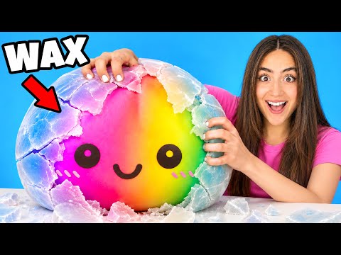 Making the worlds biggest Wax Clay cracking ASMR!😱