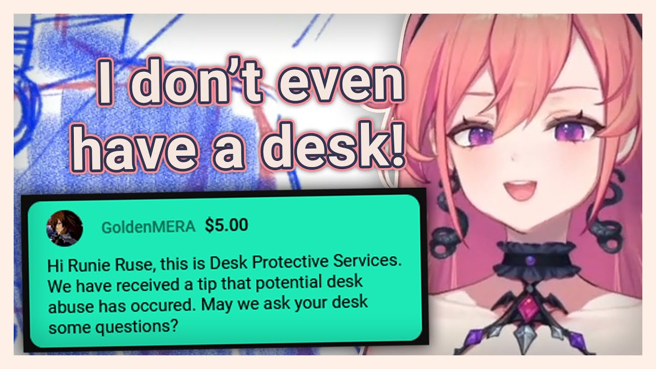 Runie Totally Doesn’t Abuse Her Desk-kun! [Phase Connect] - YouTube
