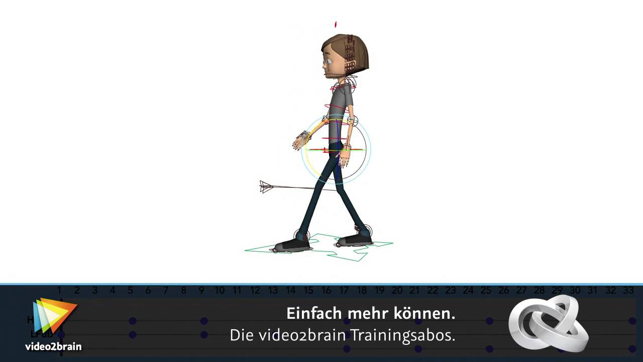 Character Animation: Grundlagen der Bewegung Tutorial: Wichtige Posen ...