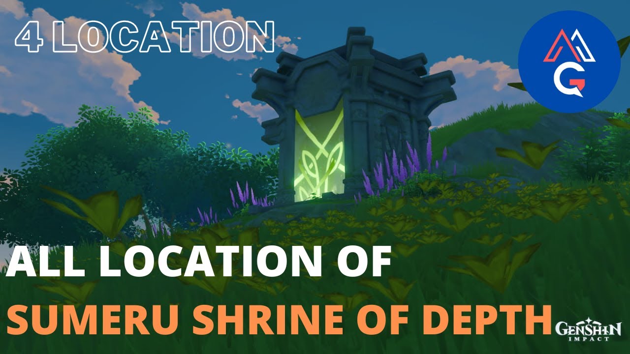 ALL LOCATION OF SUMERU SHRINE OF DEPTH - YouTube