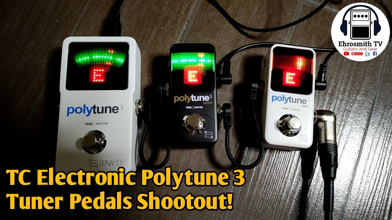 TC Electronic Polytune 3 Tuner Pedals Shootout! - YouTube