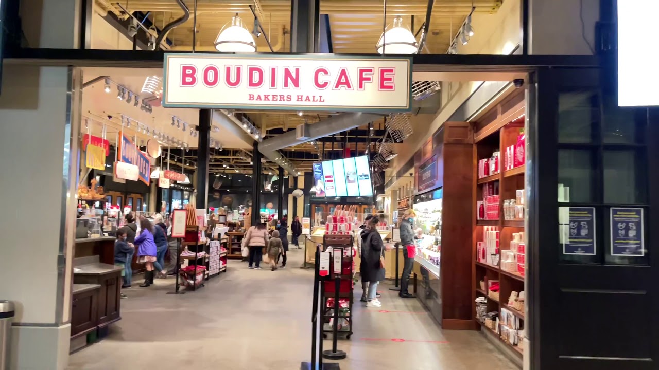 Boudin Cafe San Francisco Pier 39 - YouTube