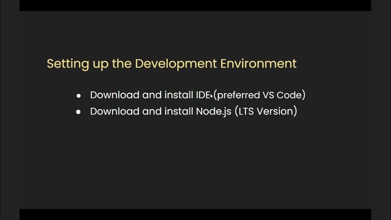 Intro Vue 3 Quick Course - Environment Setup - YouTube