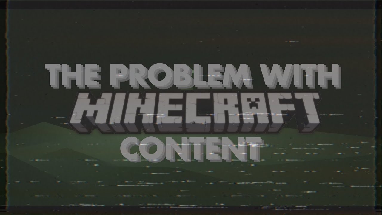 My experience with Minecraft content creators. - YouTube