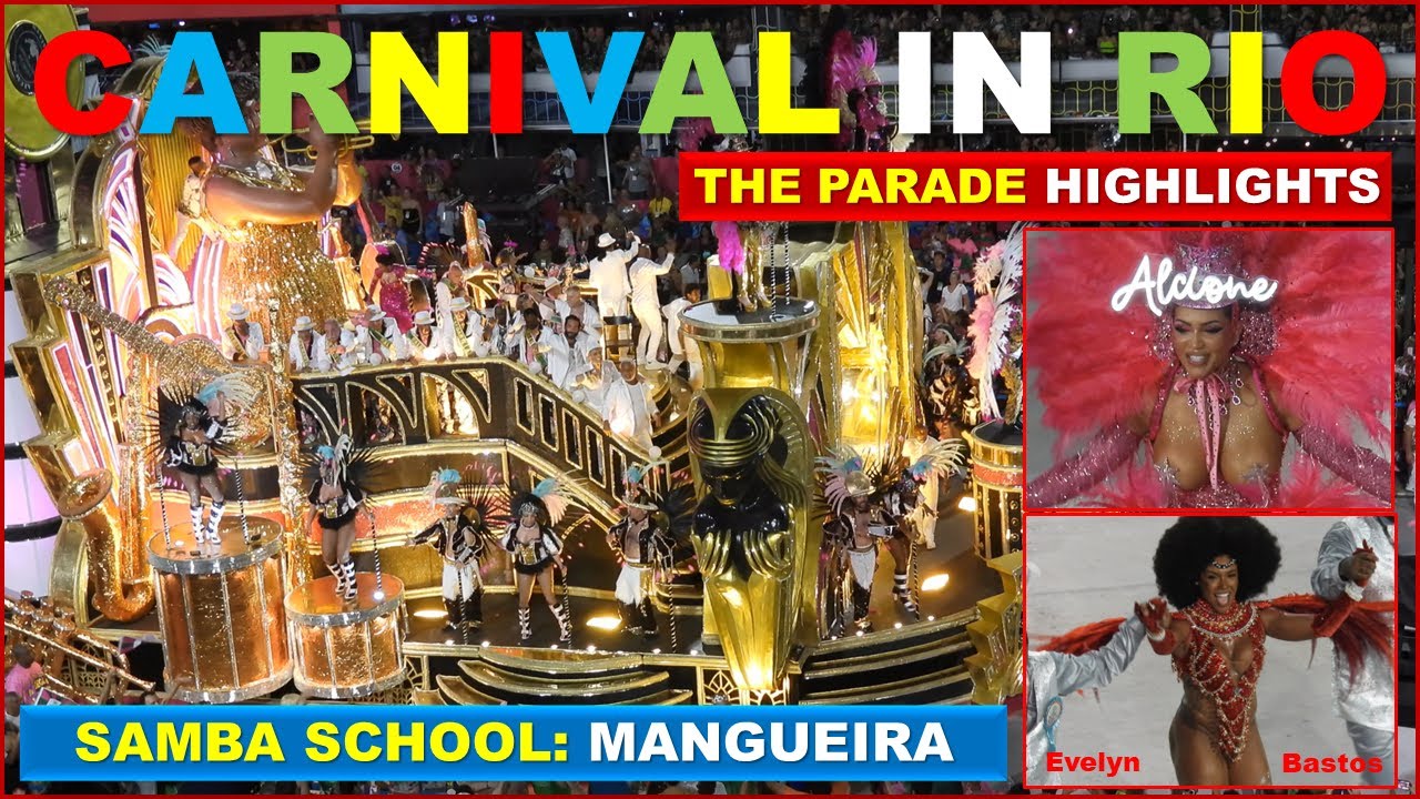 Carnival Parade in Rio 2024 - Highlights from Samba School: MANGUEIRA ...