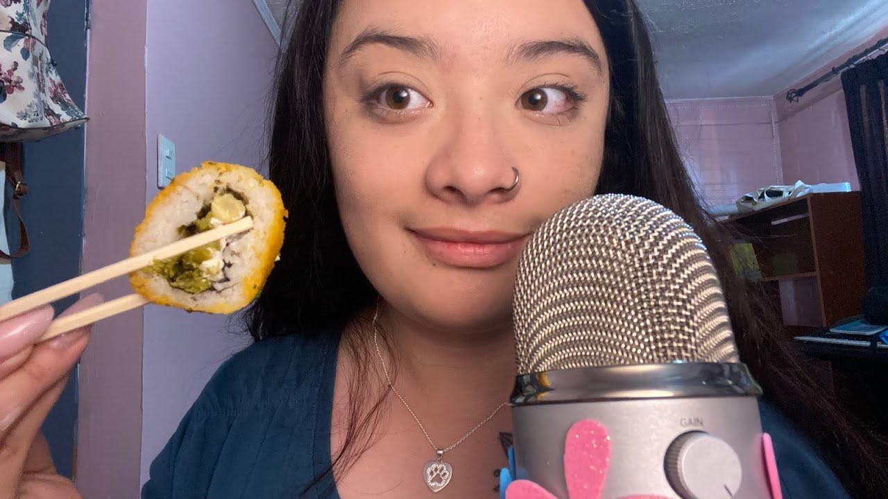 ASMR| COMIENDO SUSHI| MUKBANG| ASMR CHILE - YouTube