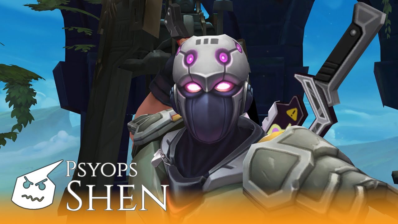 Shen League Of Legends Face