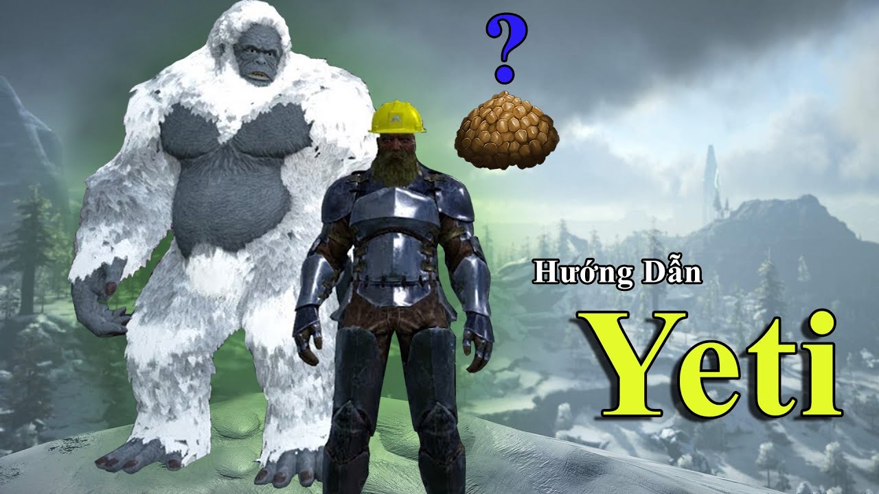 Ark Mobile | Hướng Dẫn Tame Yeti Các Bạn Không Nhìn Nhằm Đâu - YouTube