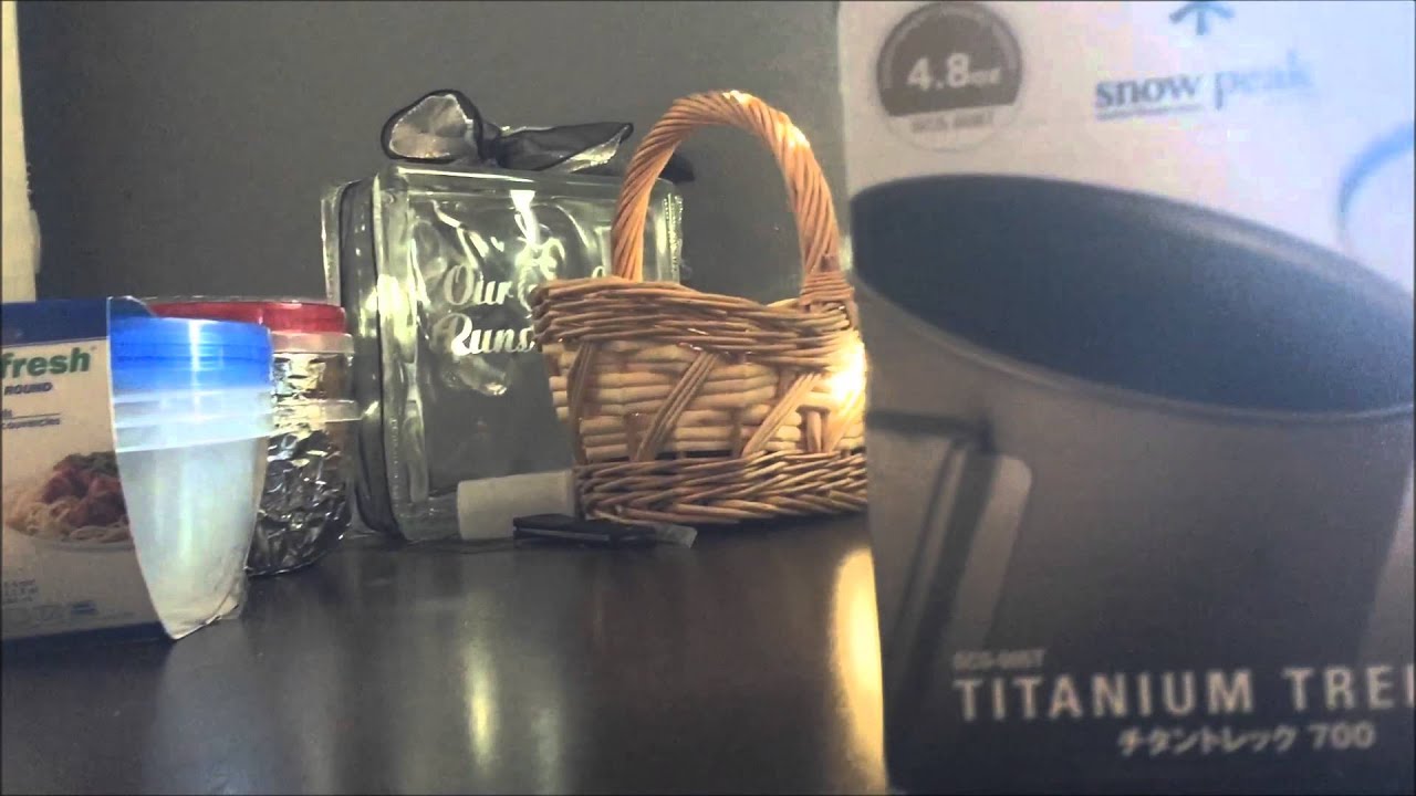 Snow Peak 700 DIY cook kit - YouTube