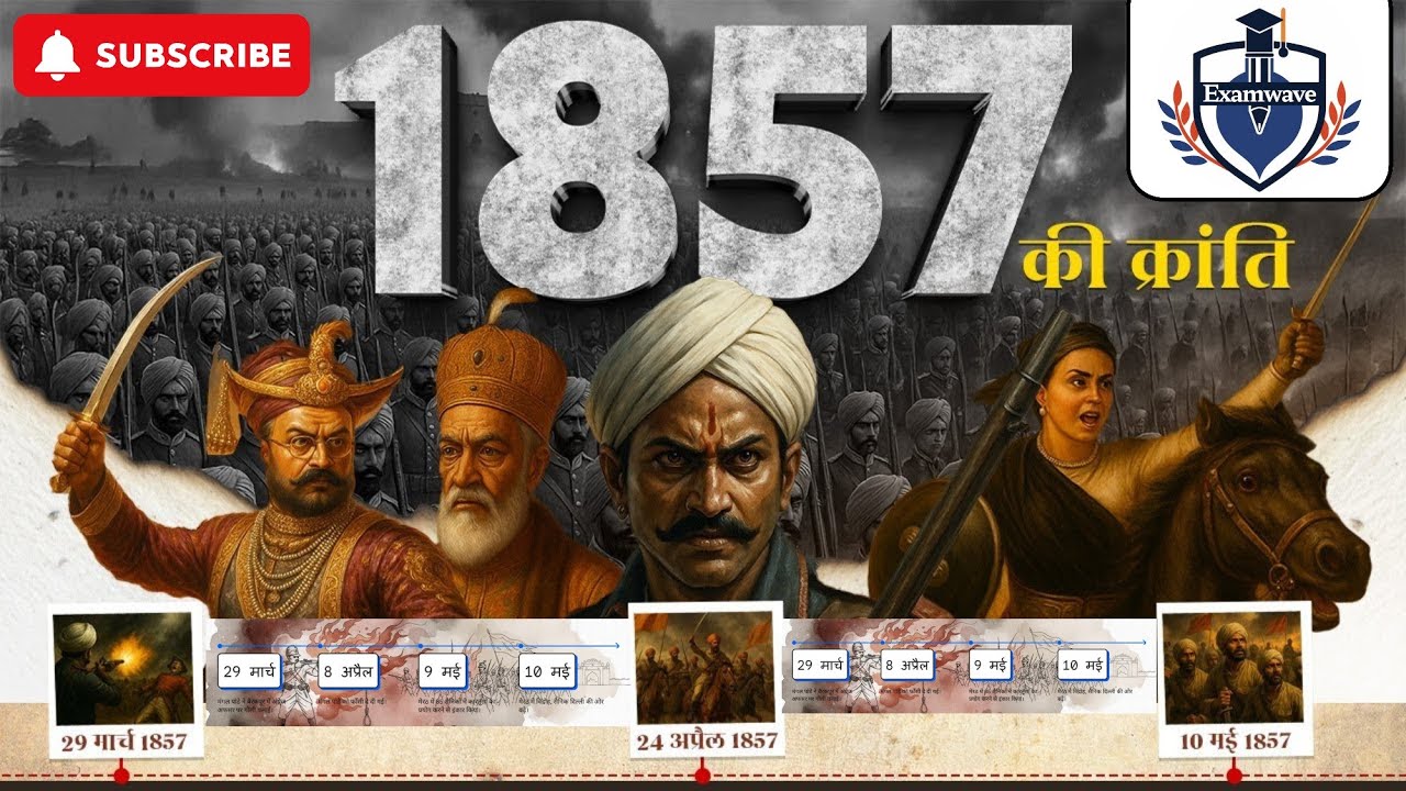 1857 की क्रांति क्यों हुई ? | सम्पूर्ण इतिहास, कारण, परिणाम | History ...