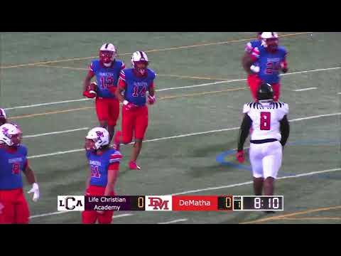 DeMatha Football vs Life Christian Academy (VA) - YouTube