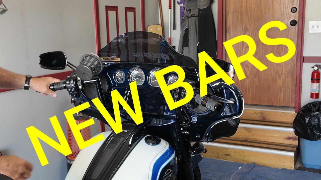 New Bars for your Harley Things to know - YouTube