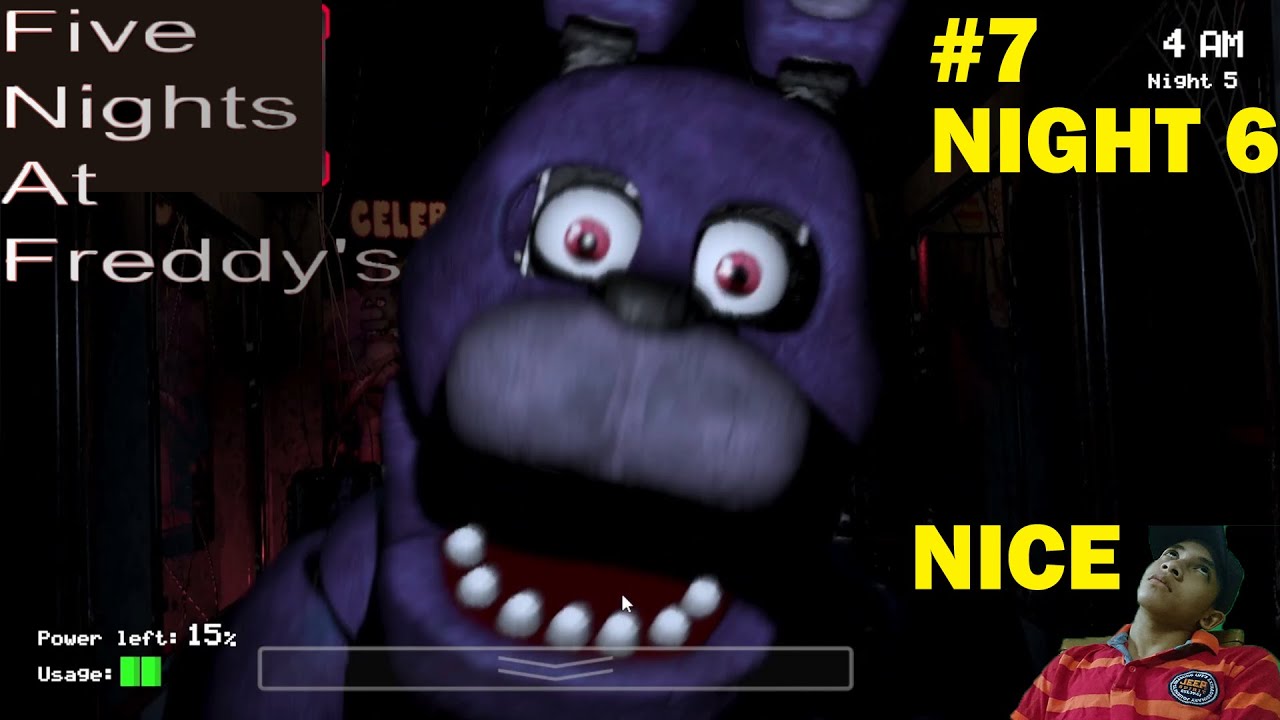 Playing on Night 6 is extremely hard | Five Nights At Freddy's | (Night ...