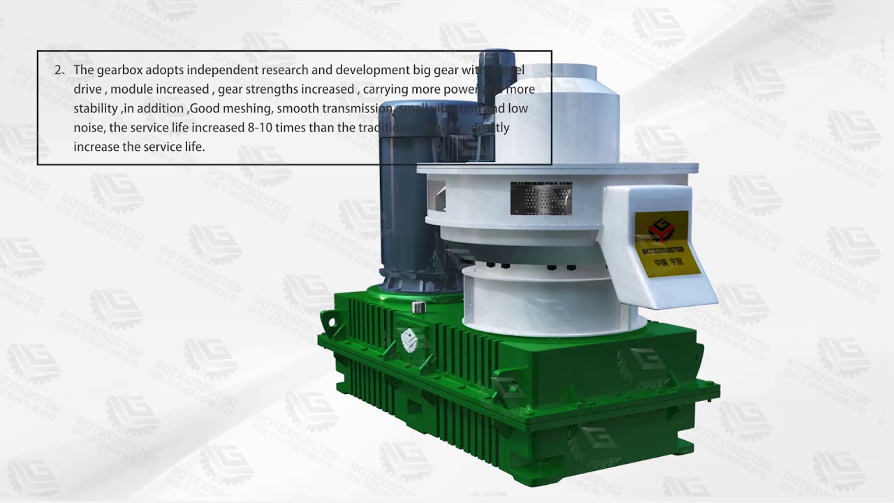 New design pellet machine - YouTube