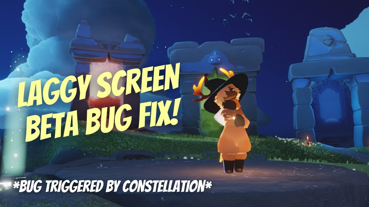 Sky Beta Laggy Screen Bug Fix! 🐛 | Sky: Children of the Light - YouTube