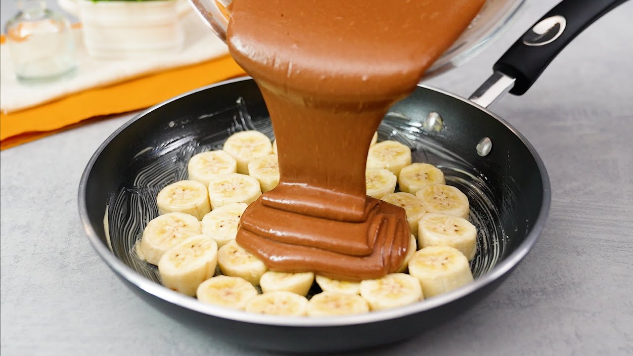 I've discovered a delicious way to make Banana and Chocolate Cake ...