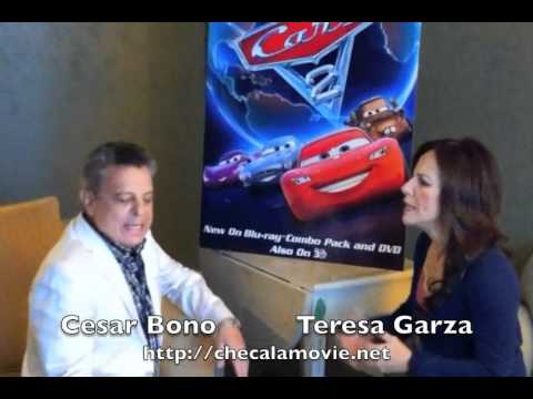 Cesar Bono y su experiencia como Mate en Cars 2 - YouTube