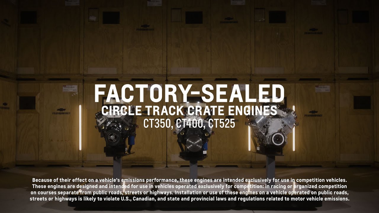 Chevrolet Performance - Circle Track Crate Engines - Product Spotlight ...