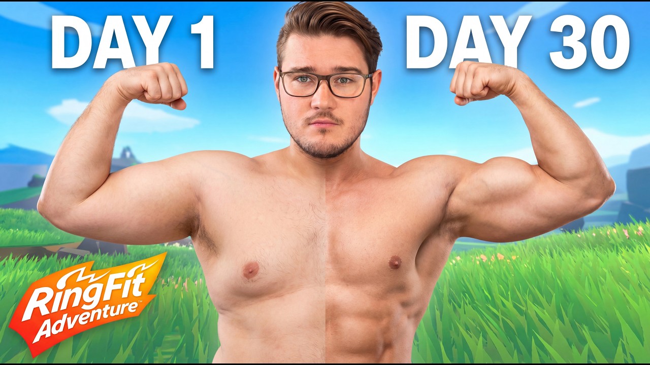 I Played Ring Fit Adventure For 30 Days... Here's What Happened - YouTube