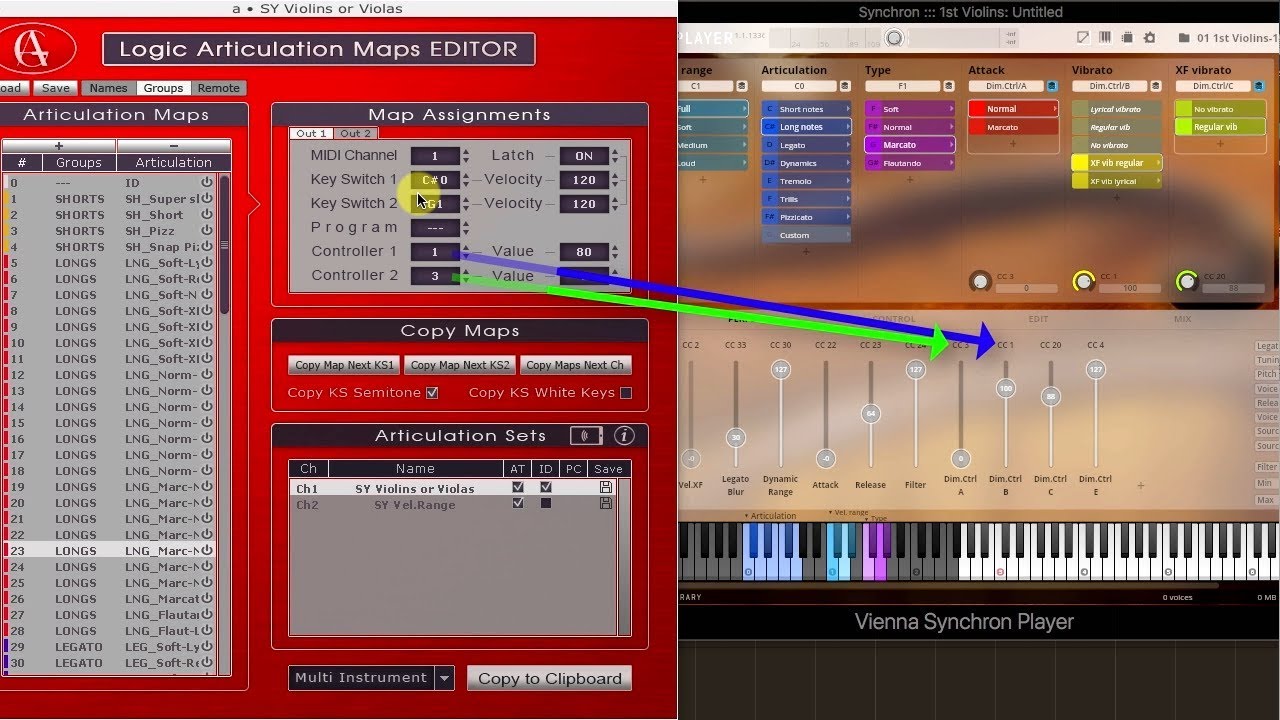 Logic X Articulation PRO 6.3 update. VSL Synchron Strings DEMO. - YouTube