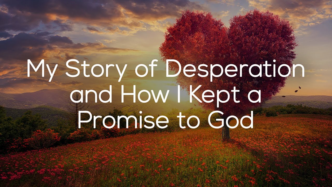 My Story of Desperation and How I Kept a Promise to God - Ayden Zayn ...