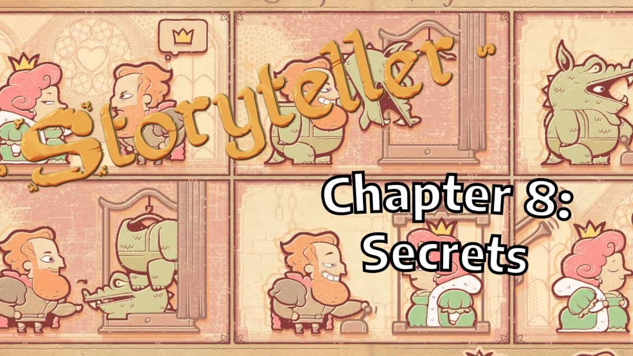 Storyteller ( Chapter 8 | Secrets | Puzzle Game ) | 60 FPS | Tutorial ...