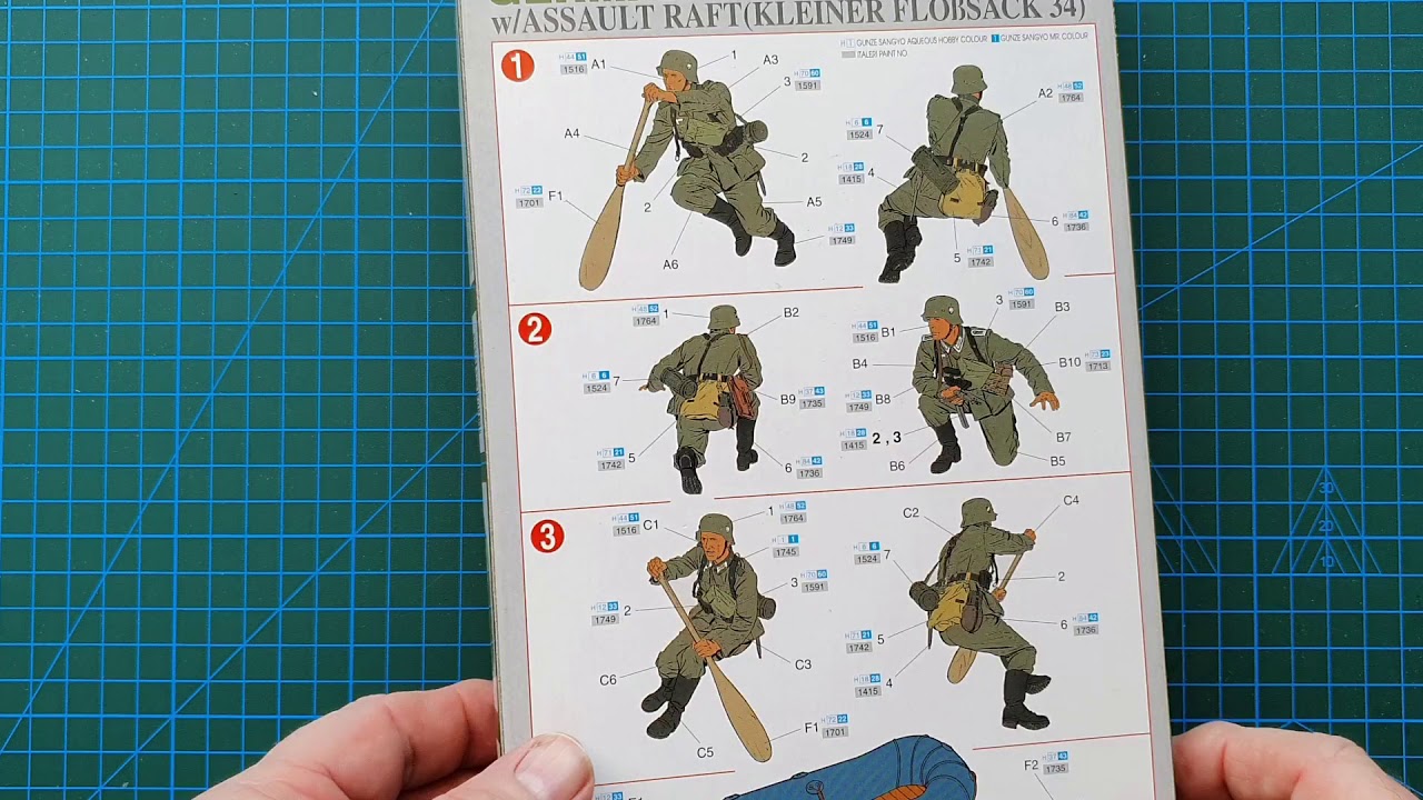 Dragon 1/35 German Sturmpioniere w/Assault Raft - Kit Review - YouTube