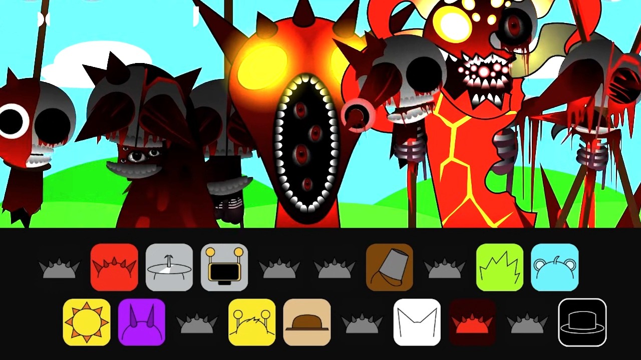 TODAS LAS FASES DE RADDY A LA VEZ | Sprunki - YouTube